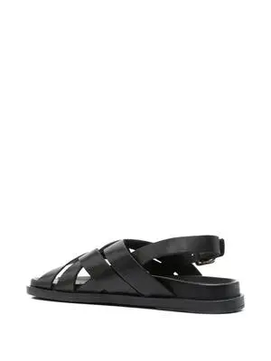 Geox Adelash Crossover Leather Sandals