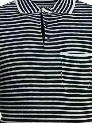 RAKKI Striped Pocket Polo Shirt