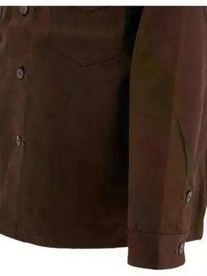 SOUTH2 WEST8 Button-down Chest-pocket Shirt Jacket - Brown