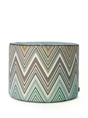 Missoni Chevron-pattern Footstool - 172