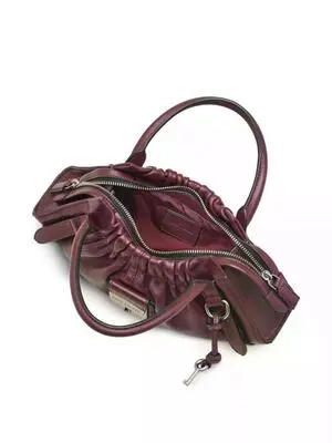 Marc Jacobs Small The Cristina Satchel - Dark Plum 510