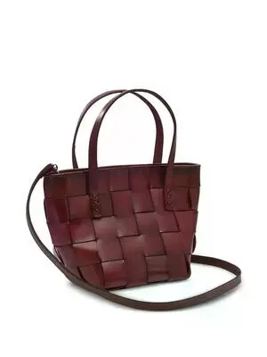 Dragon Diffusion Mini Japan Woven-leather Tote Bag