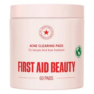 FIRST AID BEAUTY Acne Clearing Pads 2% Salicylic Acid Acne Treatment - One-color