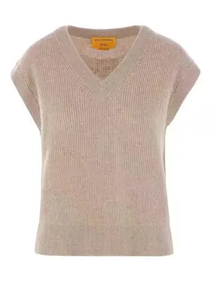 Women's Ribbed Cashmere Sweater Vest