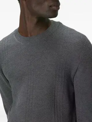 Missoni Herringbone Cable Knit Sweater