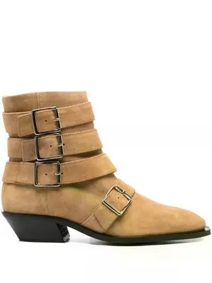 ALOHAS 40mm Suede Ankle Boots