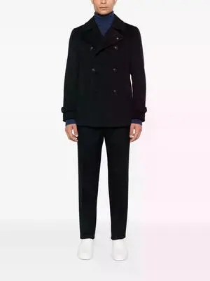 Tagliatore Double-breasted Wool Coat