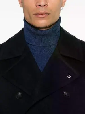 Tagliatore Double-breasted Wool Coat