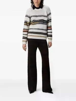Missoni Zigzag-pattern Flared Trousers