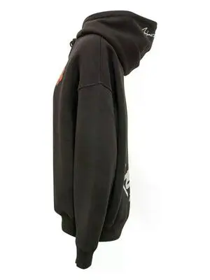Kenzo X Futura 2000 Flower-applique Hoodie