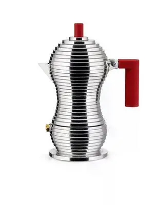 ALESSI Layered Coffee Pot - Silver