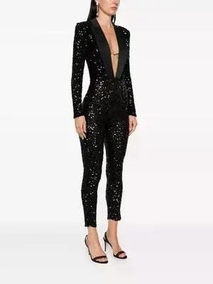 Elisabetta Franchi Sequin-embellished Jumpsuit