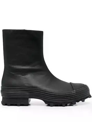 Camper Leather Ankle Boots