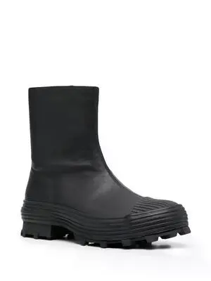 Camper Leather Ankle Boots