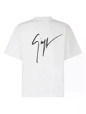 GIUSEPPE ZANOTTI Signature-logo T-shirt