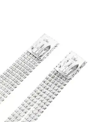 JIL SANDER Chainmail Drop Earrings
