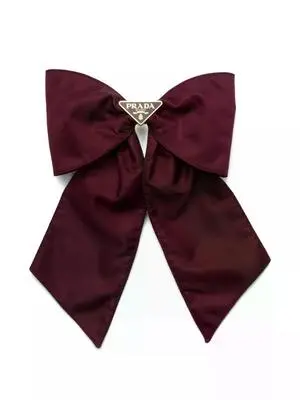 Prada Re-nylon Hair Clip - Red