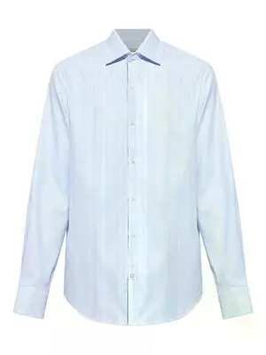 Paul & Shark Striped Cotton Shirt - Blue