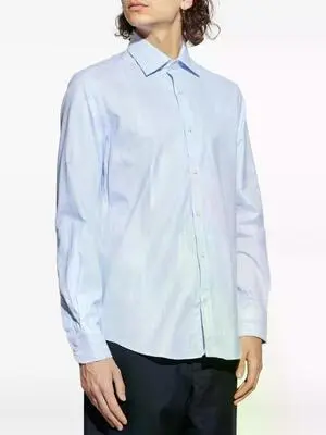 Paul & Shark Striped Cotton Shirt - Blue