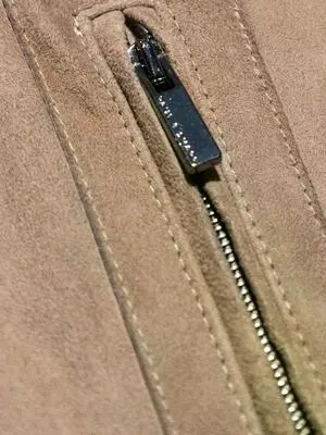 Paul & Shark Suede Wool-paneled Bomber Jacket