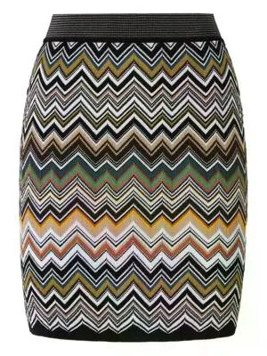 Missoni Zigzag-pattern Mini Skirt