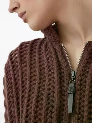 Brunello Cucinelli Open-knit Cardigan