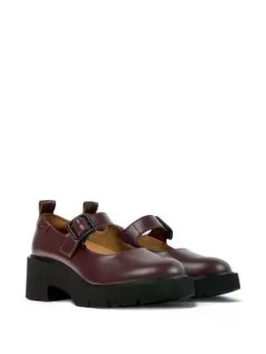 Camper 54mm Milah Buckle-strap Platform Pumps