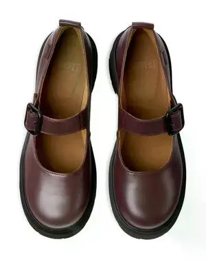 Camper 54mm Milah Buckle-strap Platform Pumps