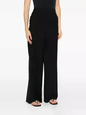 Peserico Wide-leg Trousers With Pleat Detailing