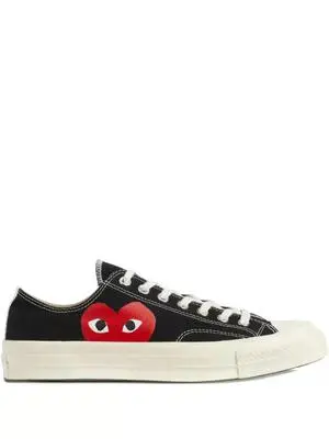 Play Comme Des Garcon X Converse Chuck 70 Sneakers - Black