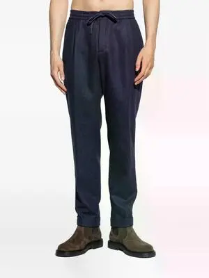 Paul & Shark Wool-blend Straight-leg Trousers