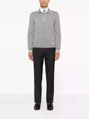 Gucci Perforated Polo Shirt