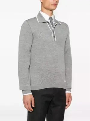 Gucci Perforated Polo Shirt