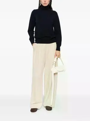 Emporio Armani Roll-neck Cashmere Sweater - Blue