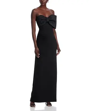 Likely Minka Exaggerated Bow Gown