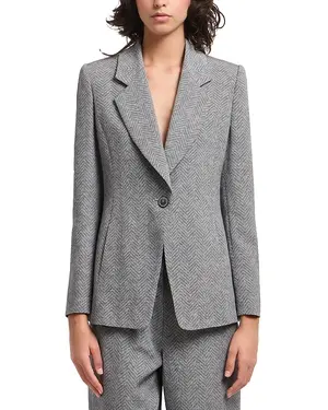 Emporio Armani Chevron Blazers For Women