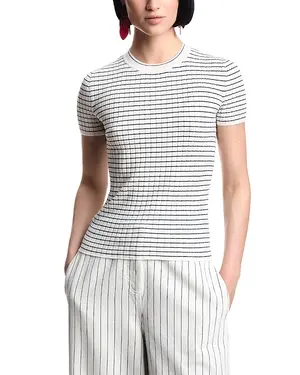 Emporio Armani Ribbed T-shirts For Women