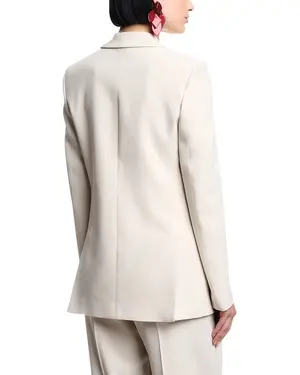 Emporio Armani Enver Satin Blazer - Solid Light