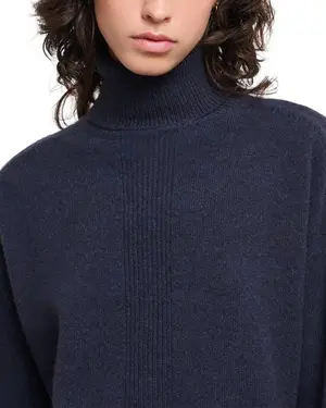 Emporio Armani Wool Turtleneck Sweater - Solid Medium