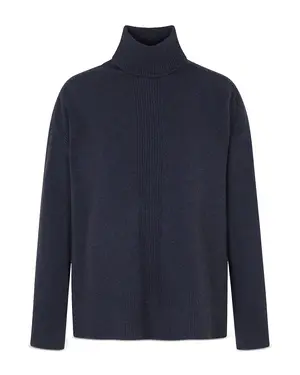 Emporio Armani Wool Turtleneck Sweater - Solid Medium