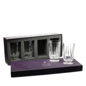 WILLIAM YEOWARD CRYSTAL Vita Cocktail Tumblers, Boxed Set Of 4