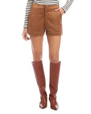 Fifteen Twenty Faux Suede Modern Shorts