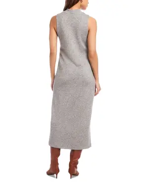 Fifteen Twenty Lauren Button Detail Midi Dress