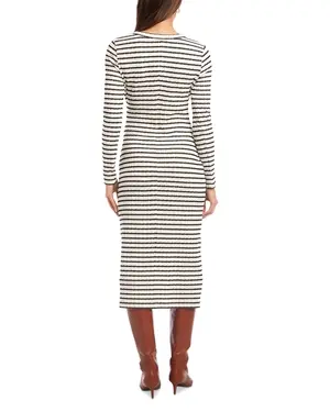 Fifteen Twenty Maddie Long Sleeve Midi Dress