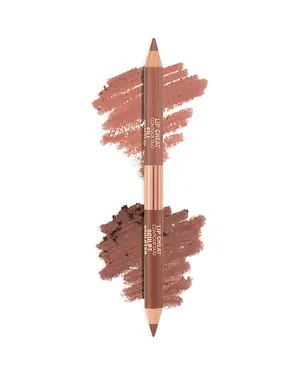 Charlotte Tilbury Super Nudes Lip Cheat Contour Duo Lip Liner - Medium
