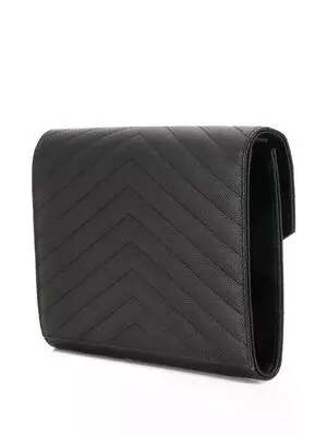 Saint Laurent Monogram Envelope Clutch