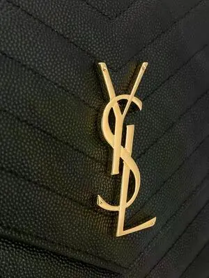 Saint Laurent Monogram Envelope Clutch