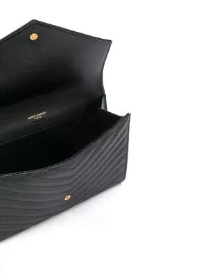 Saint Laurent Monogram Envelope Clutch