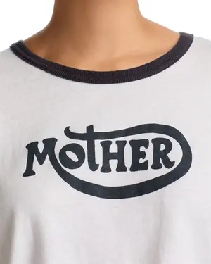 MOTHER The Lil Goodie Ringer Runner Tee - Mother Moto