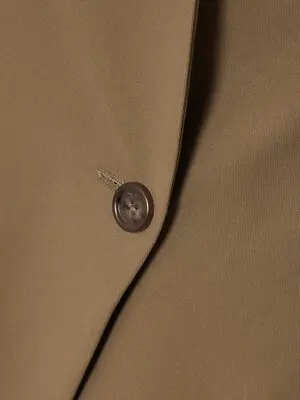 Max Mara Egnale' Cotton-twill Blazer - Neutrals